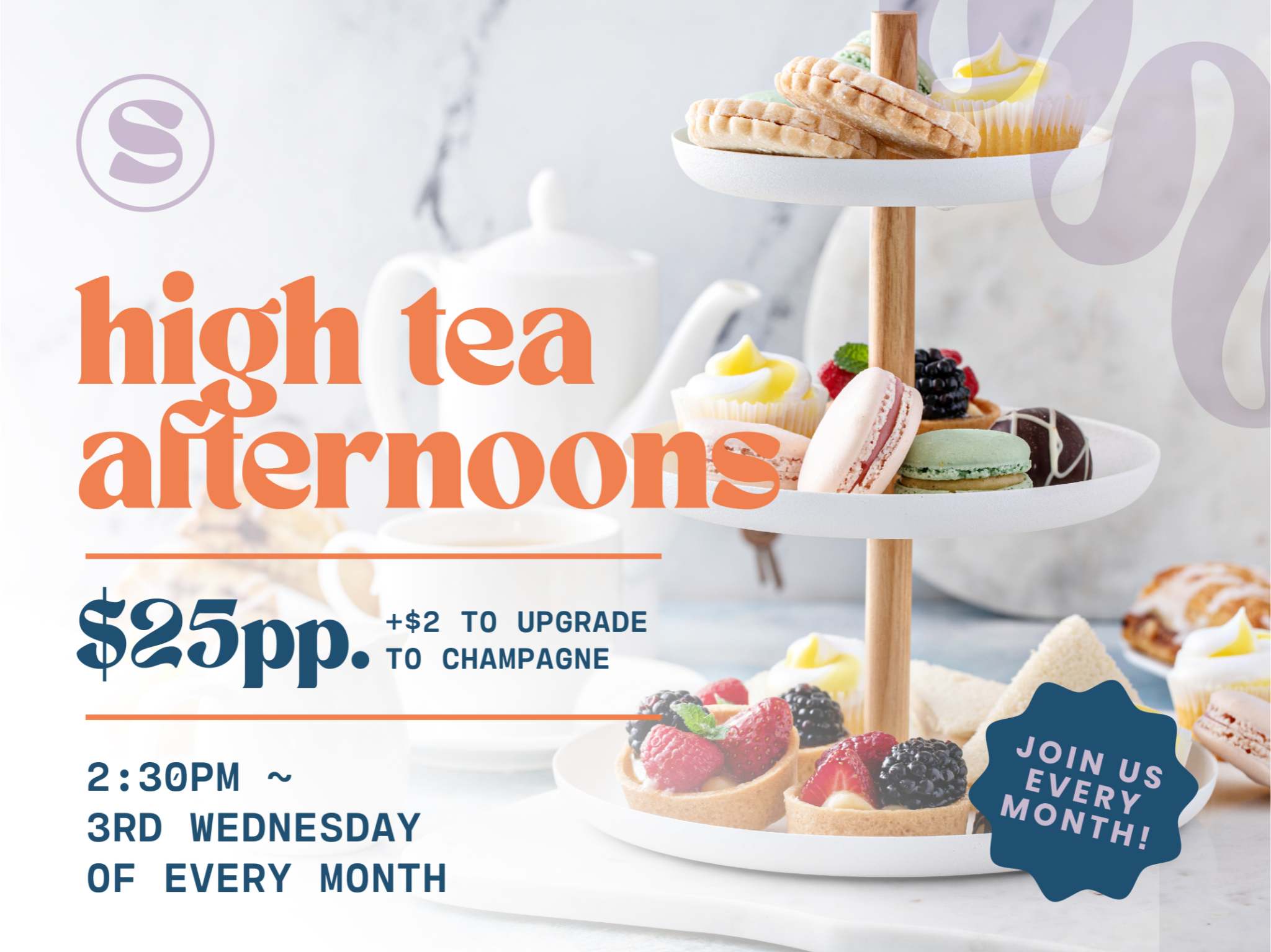 High Tea - South Tweed Sports